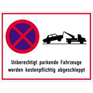 Halteverbot - Unberechtigte ... | Halte- und Parkverbote | Verkehr ...